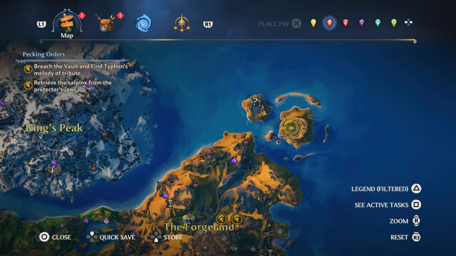 Immortals Fenyx Rising Mythical Boss Fight Locations