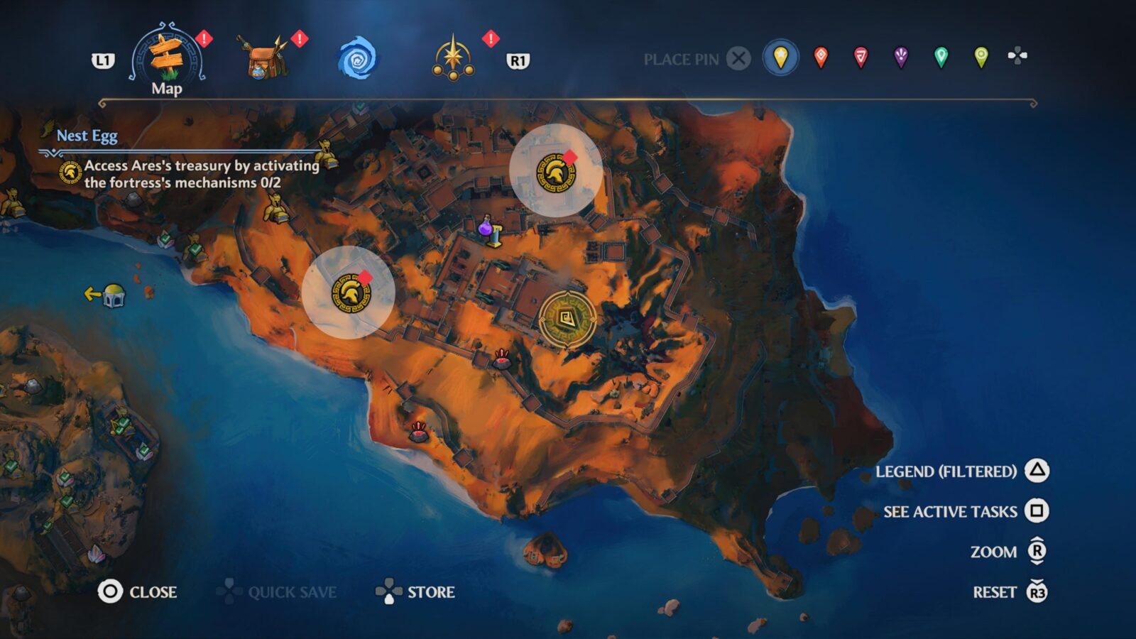 Immortals Fenyx Rising Mythical Boss Fight Locations