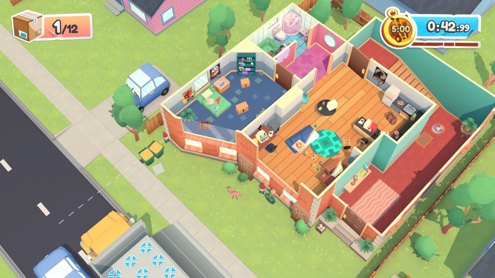 Moving Out Walkthrough - Earning All Trophies in Moving Out (PS4)