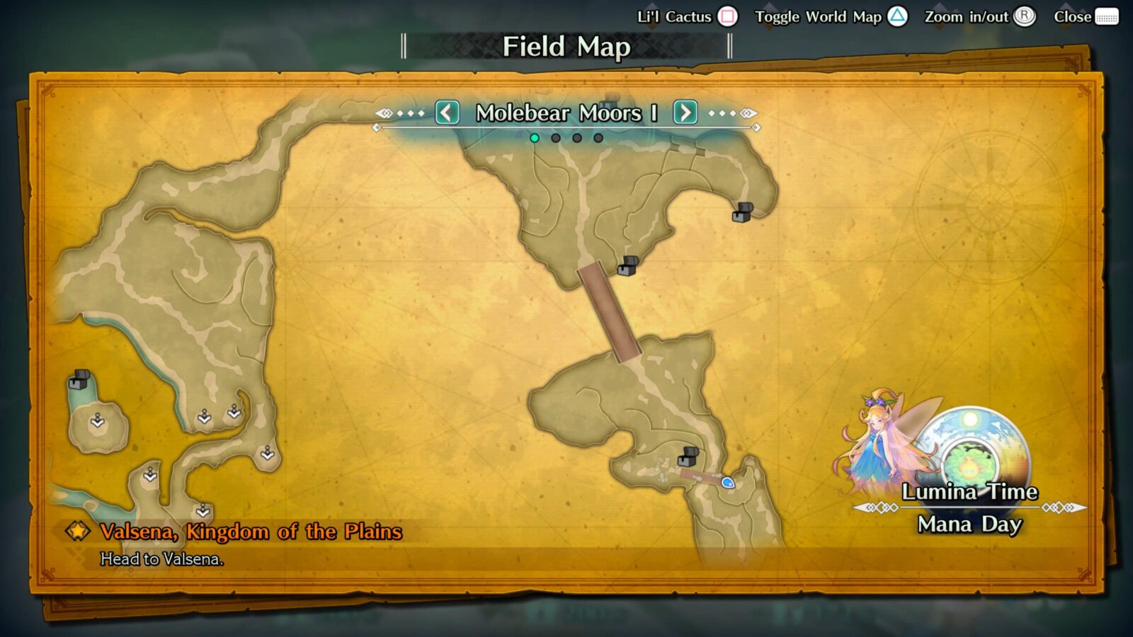 Trials of Mana Li'l Cactus Locations Guide (PlayStation 4)