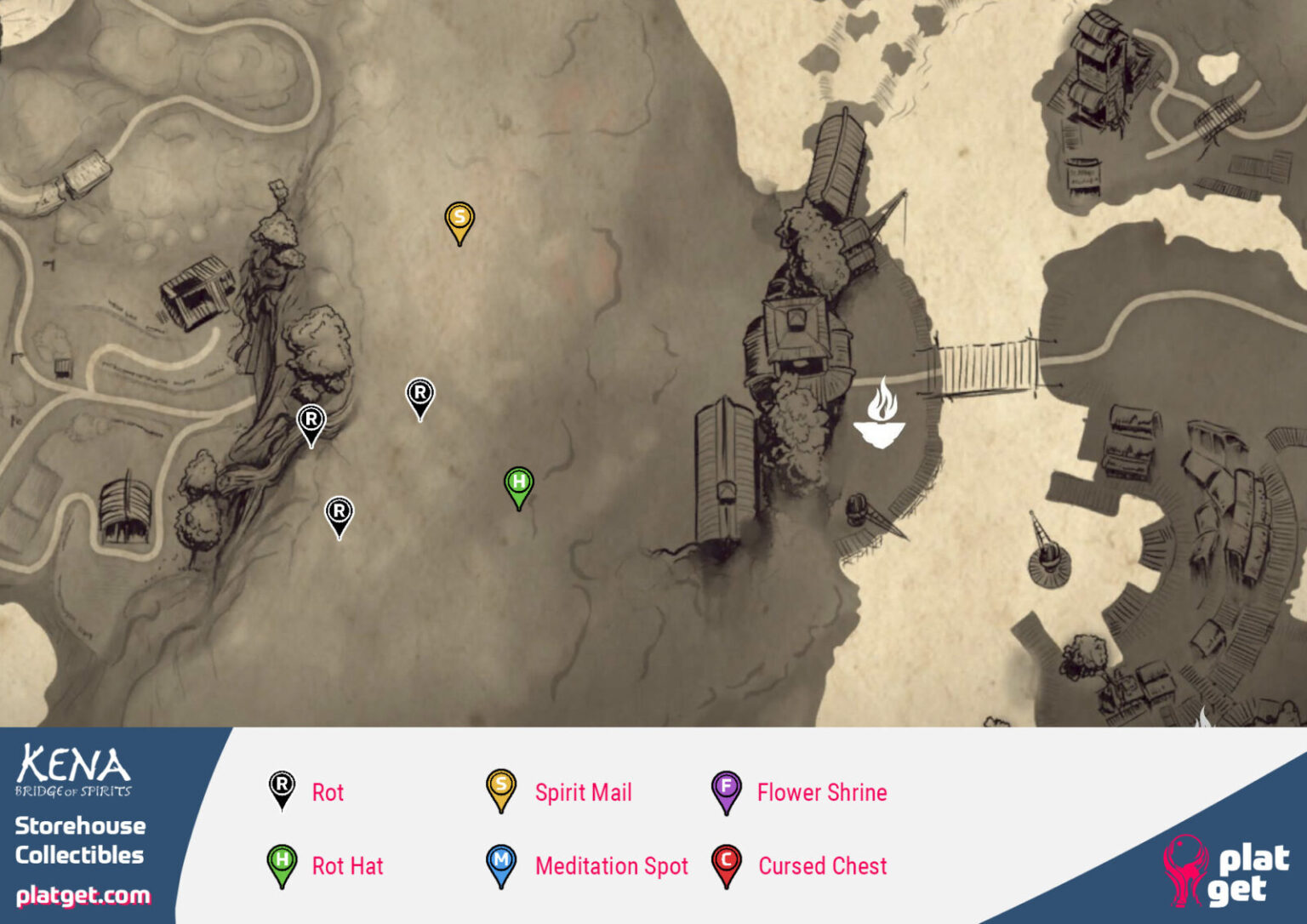 Kena: Bridge of Spirits Collectible Location Maps Guide