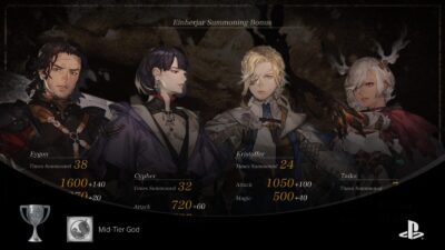 Valkyrie Elysium Trophy Guide & Road Map