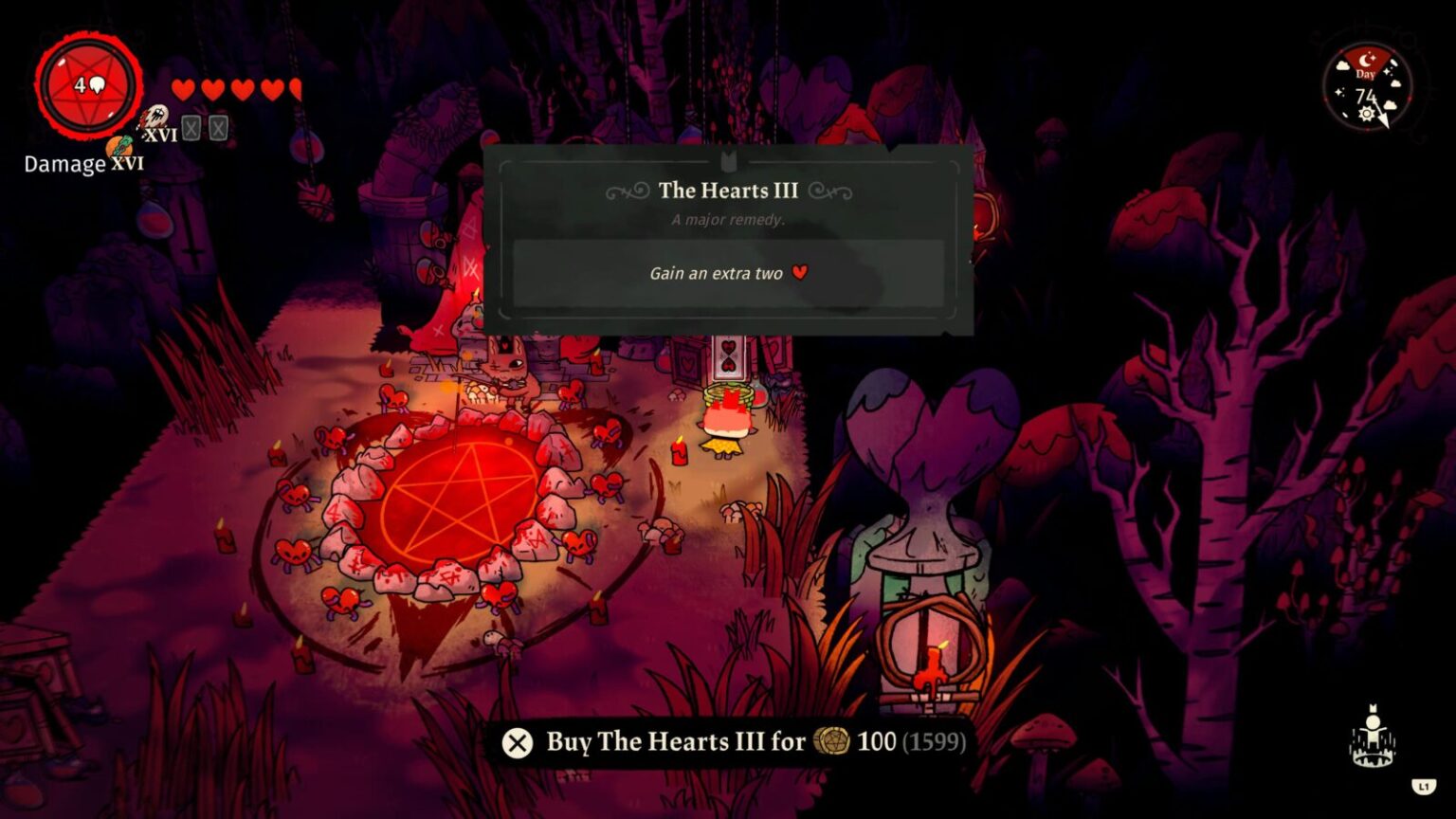 Cult of the Lamb Tarot Cards Guide & Road Map (PS4/PS5)