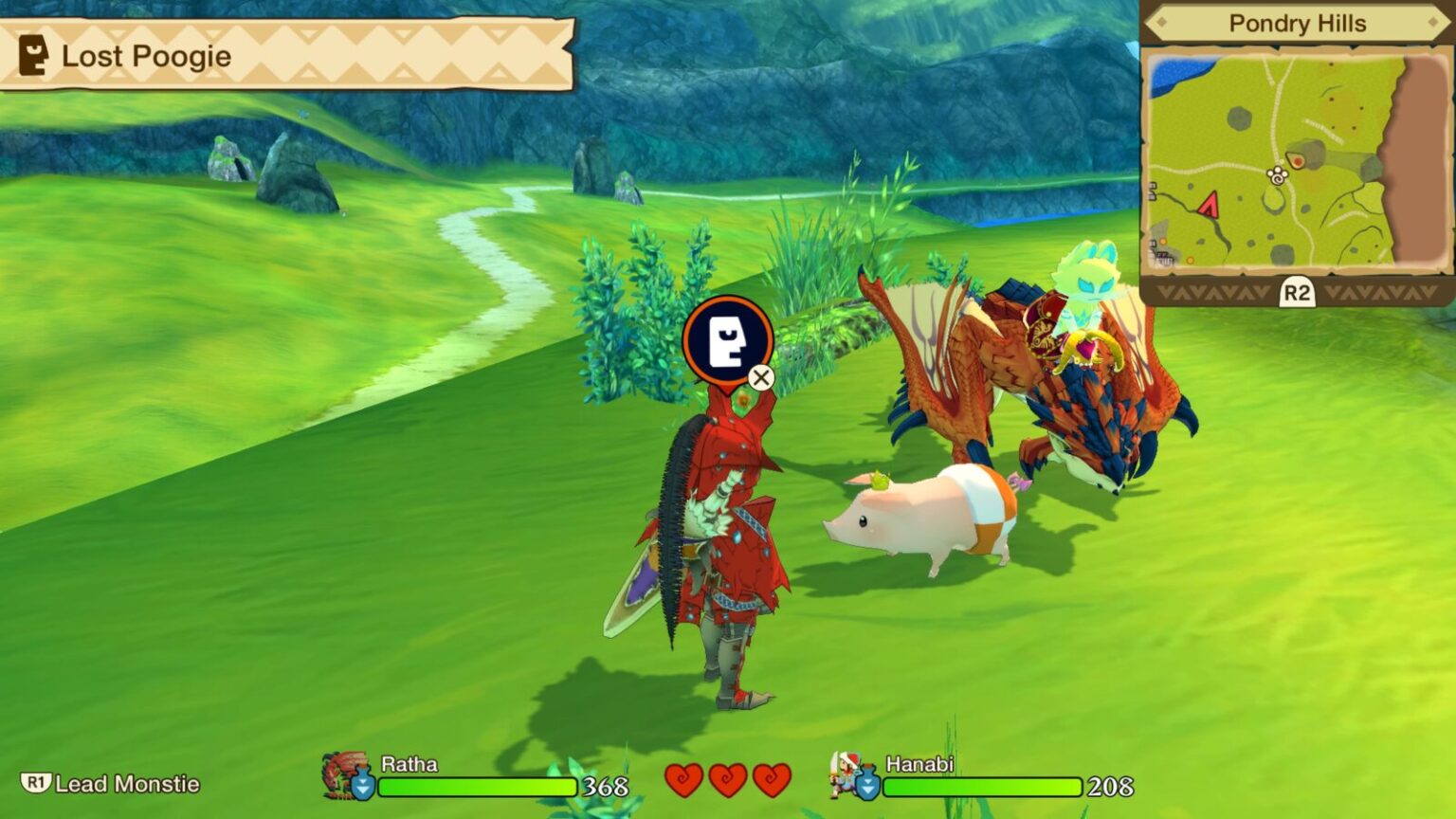Where to Find All Poogies in Monster Hunter Stories